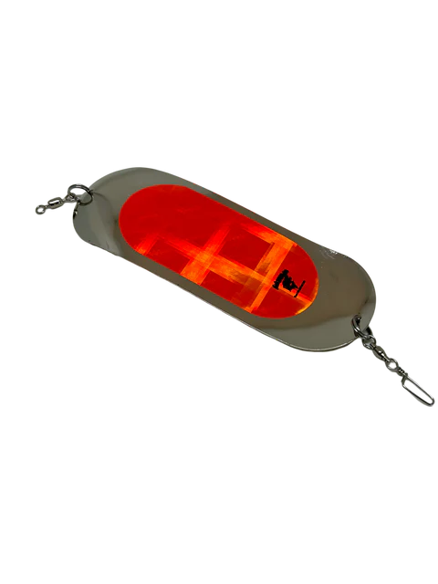 Kokanee Super Dodger | 6.25" Disco Plaid Orange