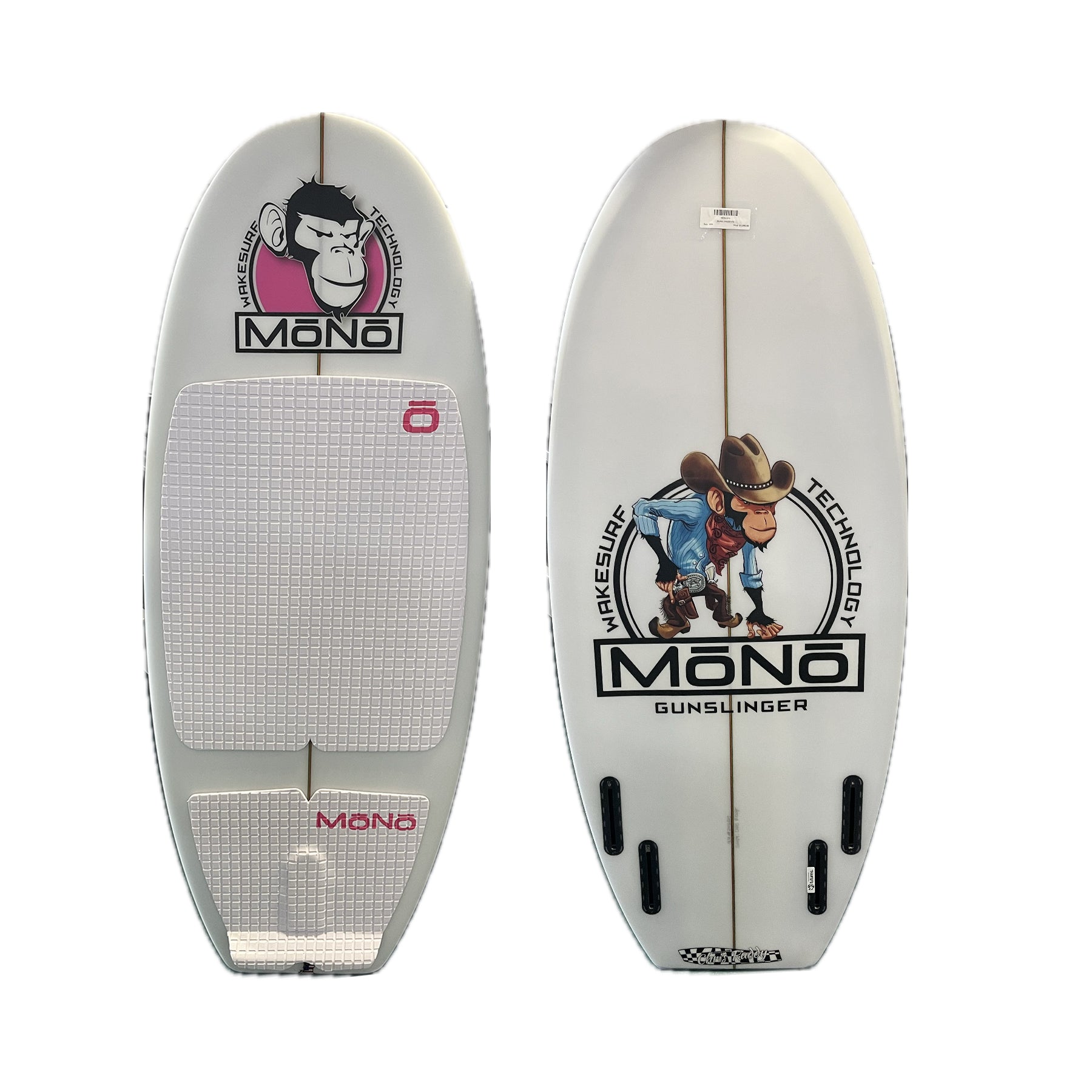Mono Gunslinger Wakesurf Board | Assorted Colors