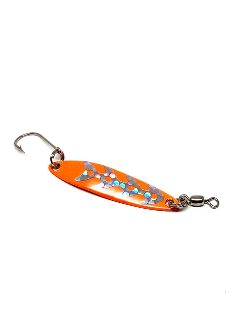 Kokanee Kraken Spoon | 2" Killer Orange Glow