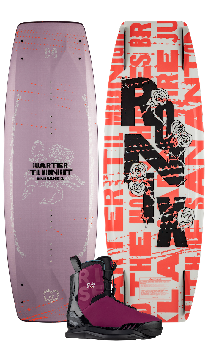 Ronix Women's Quarter 'Til Midnight Wakeboard Package