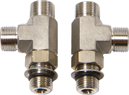 SeaStar Vertical Tee Fittings S/S 2-Pak 1-HF6006 | 26