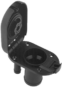 Perko Combo Gas Fill & Tank Vent 1-1/2" Black 1319-DPG-BLK | S2